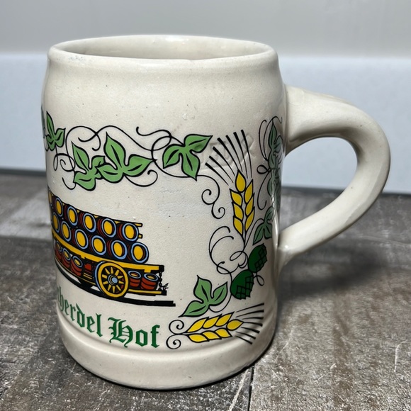 Accents | Vintage German Mug Stoneware Pribat Brewery Scherdel Hof Made ...